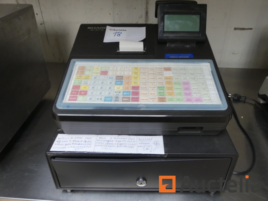 Caisse enregistreuse Sharp XE-A217B - Construction / Génie civil ...