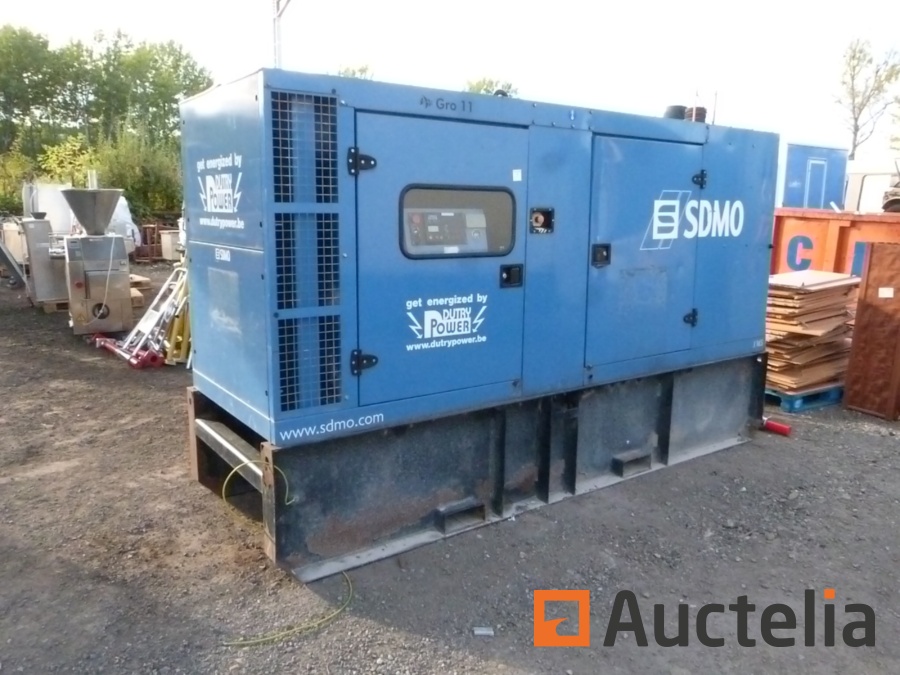 Générateur SDMO J 165 d'occasion aux enchères - Auctelia