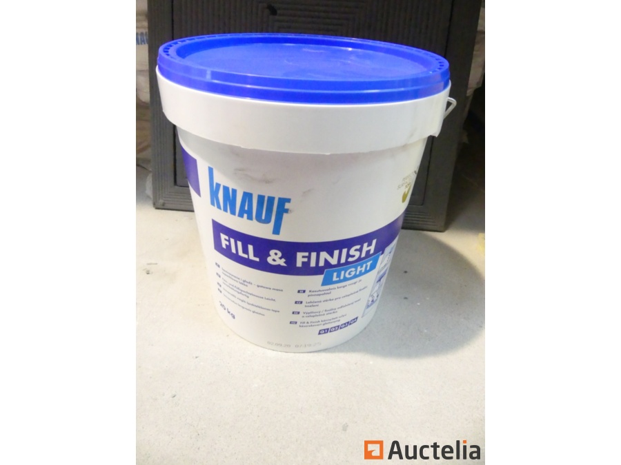 Knauf Fill&Finish Light Universel Tous Usages - 165 seaux x 20 kg - Co ...