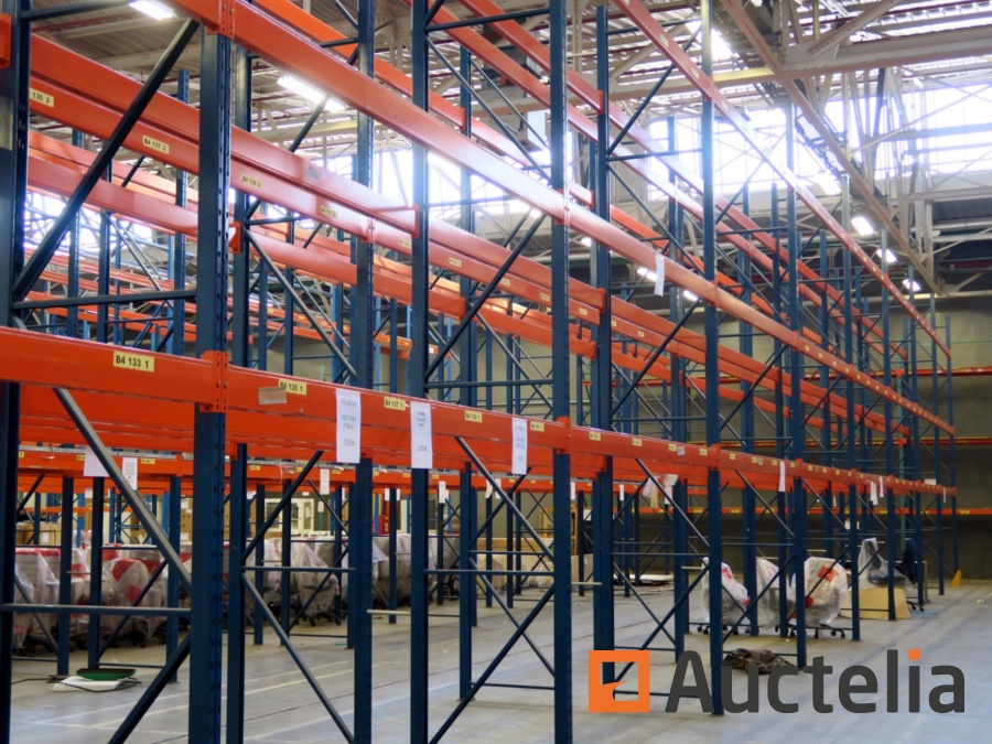 Racks de stockage Redirack - 33 échelles 550 cm et 112 lisses 370 cm ...