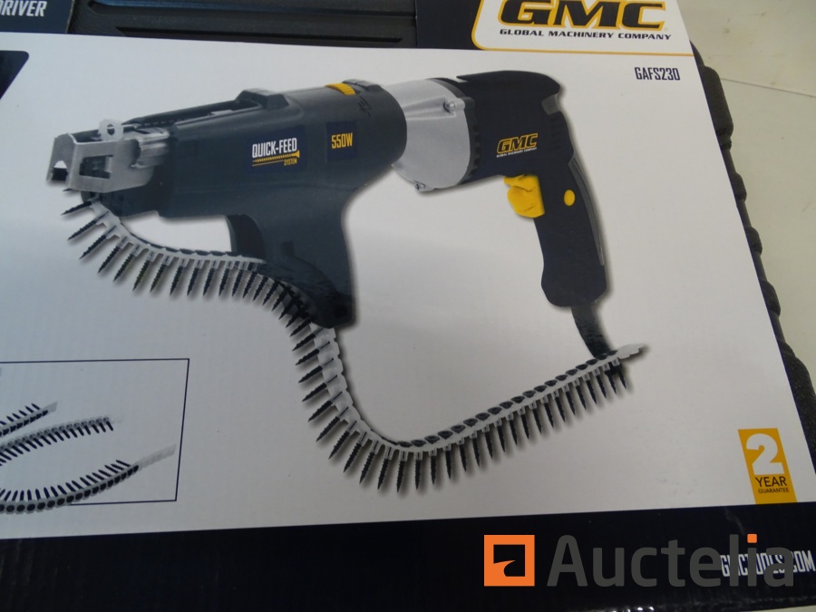 Visseuse à gyproc GMC + vis - Outillage à main - auctelia.com