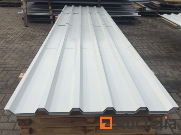 27 Dakplaten | Gevelplaten | Metaal | Nieuw | Ongebruikt (400 x 110 cm ...