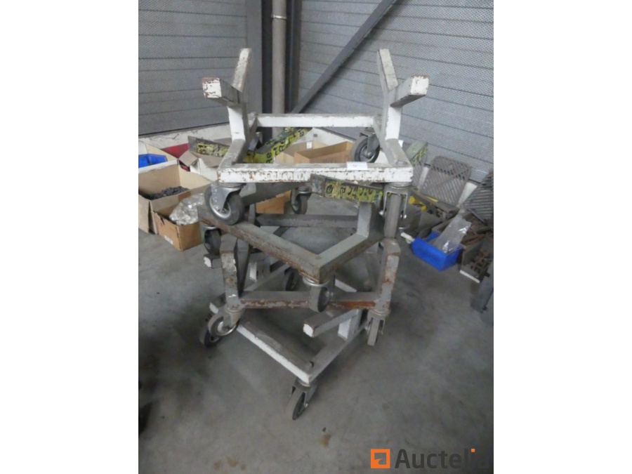4 Transportkarretjes - Metaal - plaatbewerkingsmachines - Lasposition ...