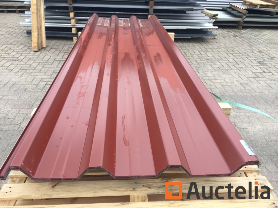 9 Dakplaten | Gevelplaten | Metaal | Nieuw | Ongebruikt - 320 x 110 cm ...