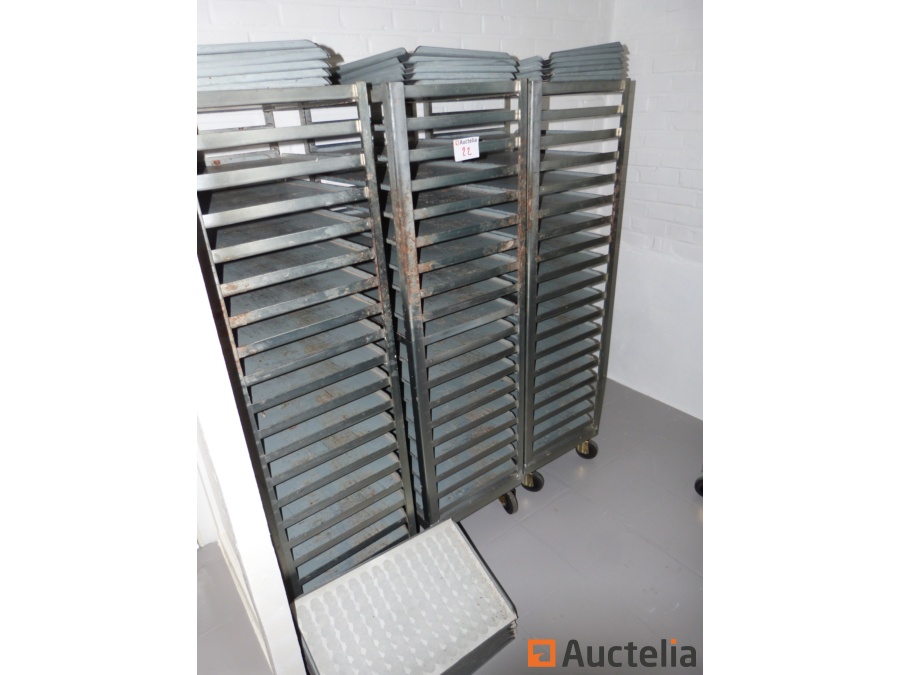 Dienblad karretje op wielen - Horeca - auctelia.com