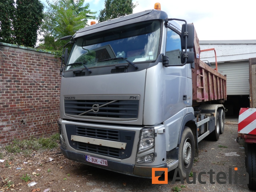 Vrachtwagen container deur met container Volvo FMFH 64 9,0 E5 (2013-38 ...
